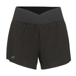 Trainingsshorts Rukka "Rukka Shorts Manula", Damen, Gr. 36, EURO-Gr&ouml;&szlig;en, schwarz, Stoff, 91% Polyester, 9% Elasthan, Hosen