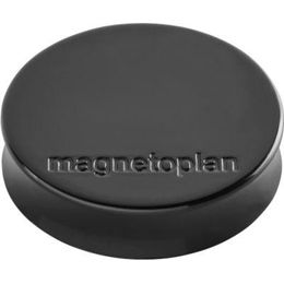 MAGNETOPLAN Ergo-Magnete "Medium", schwarz, 10 St&uuml;ck