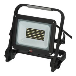 Fa.Brennenstuhl Brennenstuhl Mobiler LED Strahler JARO 7060 M / LED-Leuchte 50W f&uuml;r au&szlig;en (LED-Au&szlig;enstrahler mit 5m Kabel, LED-Fluter 5800lm aus Aluminium, dimmbar, I (1171250547)