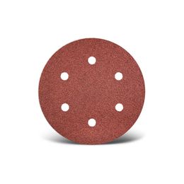 Menzer Klett-Schleifscheiben &Oslash; 150 mm K36 6-Loch Set 25 St&uuml;ck (231411036)