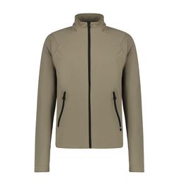 Outdoorjacke Dachstein "Dachstein Midlayer Gmunden", Herren, Gr. S, beige (olive), Stoff, 95% Polyester, 5% Elasthan, normal, Jacken Outdoorjacke