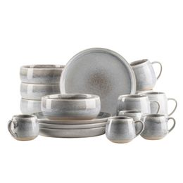 M&auml;ser M&auml;ser Fr&uuml;hst&uuml;ck Set, Steinzeug Aquata