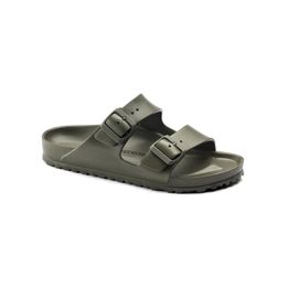 Sandale Birkenstock "Arizona", Damen, Gr. 36, gr&uuml;n (khaki), Obermaterial: 100% Synthetik synthetic., Schuhe Sandale