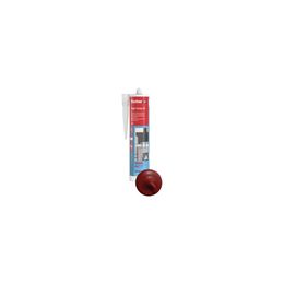Fischer DHS Hochtemperatursilicon 310ml rot | f&uuml;r die Abdichtung von Fugen und Spalten Mit hoher Temperaturbest&auml;ndigkeit bis zu +300&deg;C Rot Kartusche mit 310 ml Inhalt, 53125 (053125)