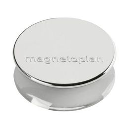 MAGNETOPLAN Ergo-Magnete "Large", silber, 10 St&uuml;ck