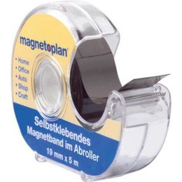 MAGNETOPLAN Selbstklebendes Magnetband im Abroller