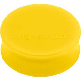 MAGNETOPLAN Ergo-Magnete "Large", goldgelb, 10 St&uuml;ck
