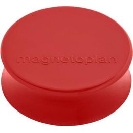 MAGNETOPLAN Ergo-Magnete "Large", rot, 10 St&uuml;ck