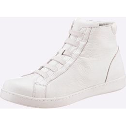Stiefelette Andrea Conti, Damen, Gr. 36, wei&szlig;, Leder, Schuhe Stiefelette