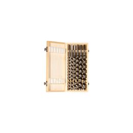 Fischer D-WL Set 320 Schlangenbohrer 6-teilig f&uuml;r Holzbohrungen mit Schlangenbohrern in verschiedenen Durchmessern, 551425)