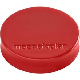 MAGNETOPLAN Ergo-Magnete "Medium", rot, 10 St&uuml;ck