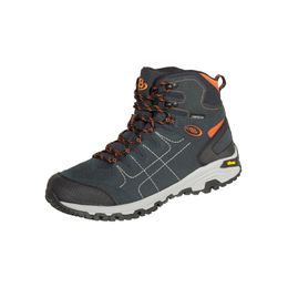 Br&uuml;tting Wanderschuh BR&Uuml;TTING "EB Mount Shasta high", Damen, Gr. 38, blau (marine, orange), Obermaterial: 100% Synthetik synthetic., Schuhe Wanderschuh