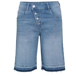 Gina Benotti Damen Straight-Jeansshorts mit Knopfleiste