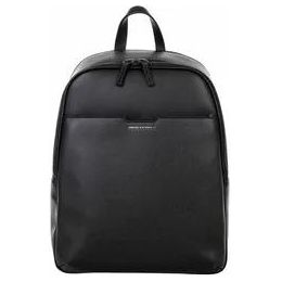 Giorgio Armani Schultertasche ARMANI EXCHANGE "Rucksack ALEX BACKPACK", Herren, Gr. B/H/T: 32cm x 41cm x 14cm 0, schwarz, Obermaterial: 100% Polyester PES., Taschen Schultertasche