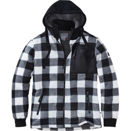 Thermohemd TERRAX WORKWEAR "Thermohemd", Herren, Gr. 4XL, EURO, schwarz (schwarz, wei&szlig;), Obermaterial: 100% Polyester PES., Hemden