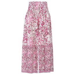 Gina Benotti Damen Wide-Leg-Hose mit Smkokbund