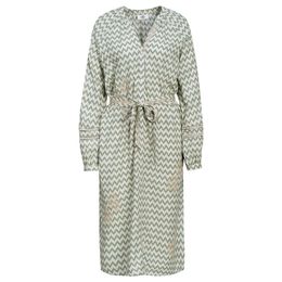 Gina Benotti Damen Midikleid mit Zick-Zack-Muster