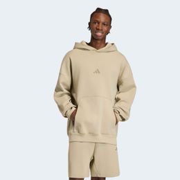 Kapuzensweatshirt adidas Sportswear "M FI SL HD", Herren, Gr. XL, woca, Obermaterial: 68% Baumwolle, 32% Polyester, Sweatshirts