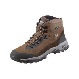 Wanderschuh Lico "Schn&uuml;rstiefel Milan Comfortex", Damen, Gr. 42, braun, Obermaterial: 100% Rindsleder Leather cow., Schuhe Wanderschuh