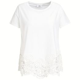 Gina Benotti Damen T-Shirt mit Spitze