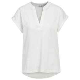 Gina Damen T-Shirt mit Stickerei