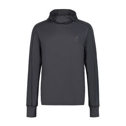 Funktionsshirt Icepeak "Icepeak Pullover Maquon", Herren, Gr. L, anthrazit, Stoff, 89% Polyester, 11% Elasthan, normal, ohne Ausschnitt, Shirts Funktionsshirt