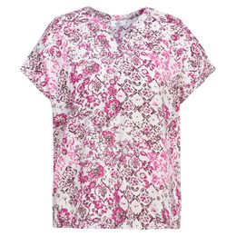 Gina Benotti Damen Bluse mit Allover-Print