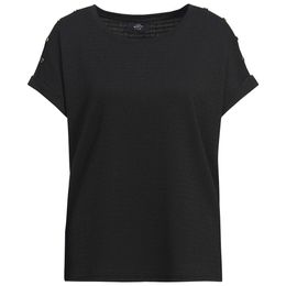Gina Benotti Damen T-Shirt aus strukturiertem Material