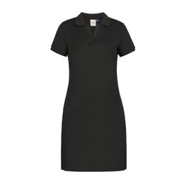 Sommerkleid Luhta "Luhta Kleid Innovuori", Damen, Gr. L, US-Gr&ouml;&szlig;en, schwarz, Stoff, 95% Polyester, 5% Elasthan, Kleider Sommerkleid