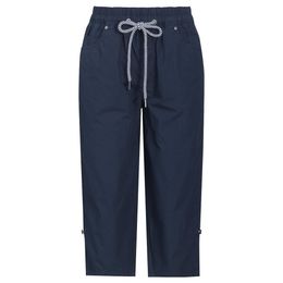 Gina Damen Capri-Hose mit Elastikbund