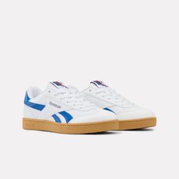Sneaker Reebok CLASSIC "REEBOK SMASH EDGE", M&auml;dchen, Gr. 36, wei&szlig;, vectorblau, sgum, Synthetik, Schuhe Sneaker