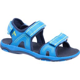 Outdoorsandale McKINLEY "Managa J", Kinder, Gr. 35, blau, Synthetik, Textil, Schuhe Outdoorsandale