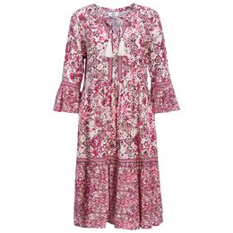 Gina Benotti Damen Tunika-Kleid mit Allover-Muster