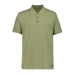 Poloshirt Icepeak "Icepeak Polo shirt Velletri", Herren, Gr. L, gr&uuml;n, Stoff, 100% Baumwolle, normal, hoch geschlossener Ausschnitt, Shirts