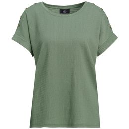 Gina Benotti Damen T-Shirt aus strukturiertem Material