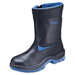 Sicherheitsschuh Atlas SCHUHE "Stiefel Anatomic Bau 800 XP" Gr. 40, schwarz, 40, Obermaterial: 100% Rindsleder Leather cow., Schuhe