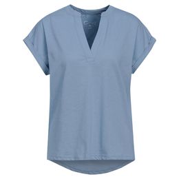 Gina Damen T-Shirt mit V-Ausschnitt