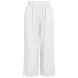 Gina Benotti Damen Leinen-Culotte mit Elastikbund