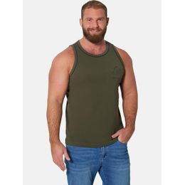 Muskelshirt Jan Vanderstorm "Tanktop HEGON", Herren, Gr. 3XL, gr&uuml;n (oliv), Obermaterial: 100% Baumwolle CO., Shirts