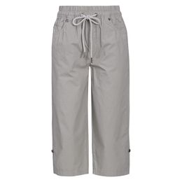 Gina Damen Capri-Hose mit Elastikbund
