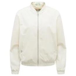 Bomberjacke Ragwear "Velvetie", Damen, Gr. M (38), elfenbeinfarben, Samt, Obermaterial: 100% Polyester. Innenfutter: 100% Polyester, l&auml;ssig geschnitten h&uuml;ftlang, hoch geschlossener Ausschnitt, B&uuml;ndchen, Jacken Bomberjacke, Modische Blousonjacke aus kuscheligem Samt
