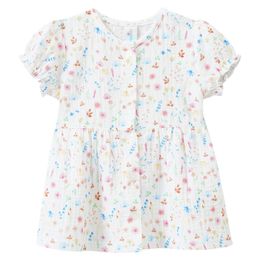 Topomini Baby Musselin-Bluse mit bunten Blumen
