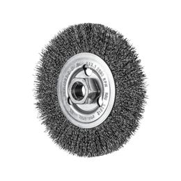 Pferd TOOLS Rundb&uuml;rste ungezopft RBU &Oslash;115x12 mm M14 Stahl-Draht-&Oslash;0,30 Winkelschleifer (43502201)