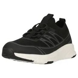 Schn&uuml;rschuh Endurance "Coin", Kinder, Gr. 35, schwarz, Kunstfaser, Schuhe Schn&uuml;rschuh, atmungsaktiv