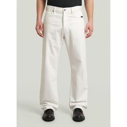 G-Star Raw 5-Pocket-Jeans G-STAR "Deeggie Relaxed Straight Jeans", Herren, Gr. 32, L&auml;nge 32, ecru, Obermaterial: 100% Baumwolle, Jeans 5-Pocket-Jeans
