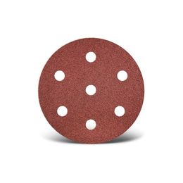 Menzer Klett-Schleifscheiben &Oslash; 90 mm K120 7-Loch Set 50 St&uuml;ck (231821120)