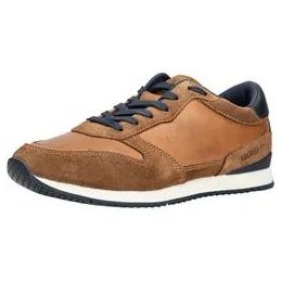 Sneaker Lloyd "Lloyd Sneaker Leder", Herren, Gr. 42, braun, Leder, Schuhe Sneaker