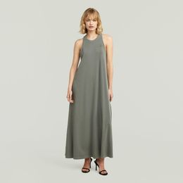 G-Star Raw Maxikleid G-STAR "Washed Tank Maxi Dress wmn", Damen, Gr. XXL (44), N-Gr, orphus gd, Web, Obermaterial: 100% Baumwolle, l&auml;ssig geschnitten kn&ouml;chellang, Rundhals, Kleider Maxikleid, mit Racerback, Baumwolle