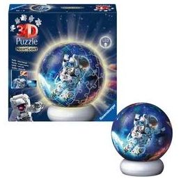 Puzzleball Ravensburger "Nachtlicht Astronauten", bunt, Puzzles, KinderB:13cm H:15,9cm T:13cm, Kunststoff, Motiv, beleuchtet, B:13cm H:15,9cm T:13cm