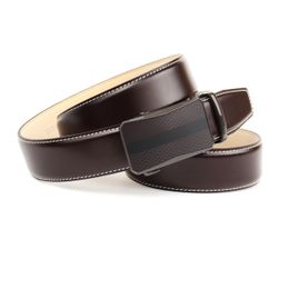 Lederg&uuml;rtel Anthoni Crown, Herren, Gr. 105, braun, Rindsleder, G&uuml;rtel Lederg&uuml;rtel, Perfekte Eleganz in Mocca f&uuml;r Anz&uuml;ge und Jeans
